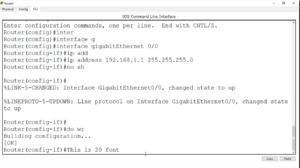 How to change font in Cisco Packet Tracer - Explore networkhope.in